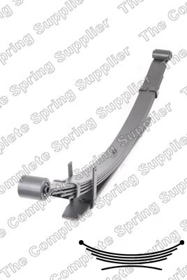 8979468160 ISUZU Ballesta de suspensión trasera