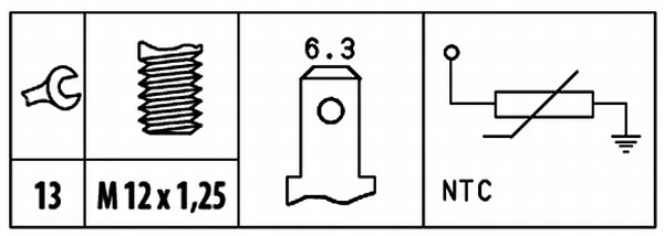 KW-11N SANKEI Sensor de temperatura