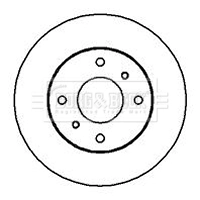 40206710 NISSAN/INFINITI Disco de freno delantero