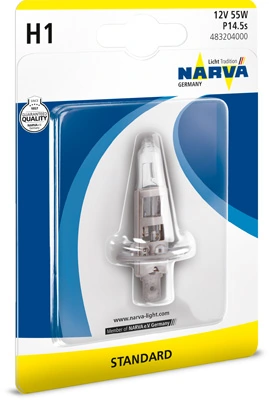 483204000 NARVA Bombilla halógena