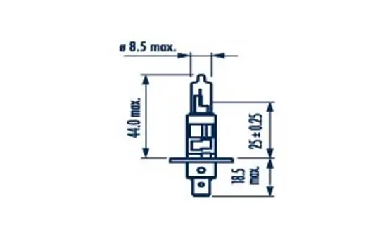 14145020 FIAT/ALFA/LANCIA Lámpara halógena