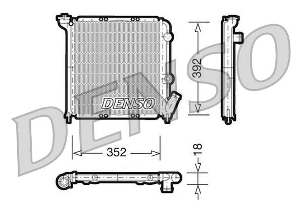 7700773968 RENAULT (RVI) Radiador